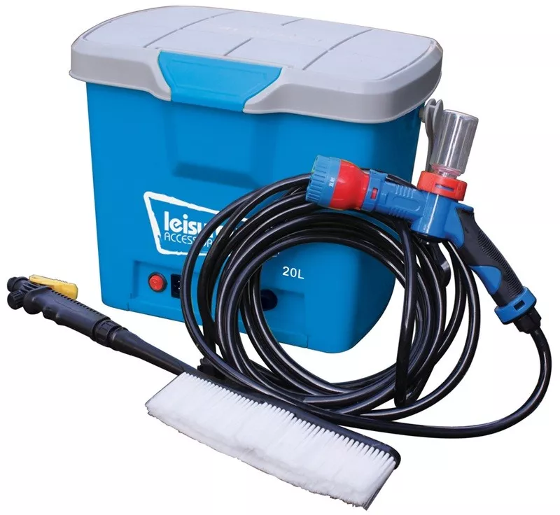 Leisurewize Car-A-Wash 12V Portable Jet Wash - Raymond James Caravans